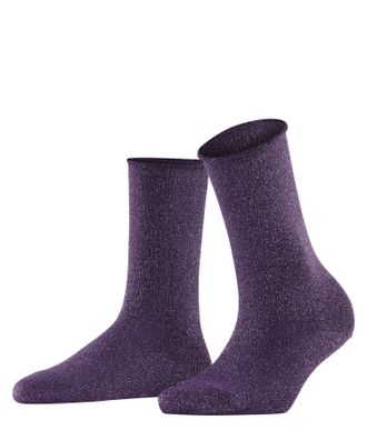 Falke Damen Socken Shiny W So Lyocell einfarbig 1 Paar, Rot Wineberry 8761, 35-38