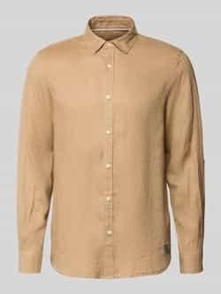 Scotch & Soda Regular Fit Leinenhemd aus reinem Leinen Modell CORE