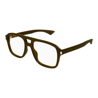 Saint Laurent Optische Brille - - Accessories - Herren - Gr&uuml;n - 55 MM
