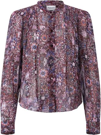 Isabel Marant Bluse Noeline mit Blumenprint