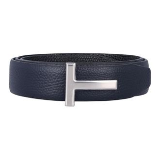 Tom Ford Reversibler T-G&uuml;rtel - - Accessories - Herren - Blau - 100 CM