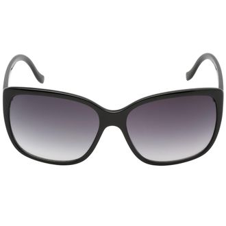 Calvin Klein Schwarze Sonnenbrille mit grauen Glasern von Calvin Klein