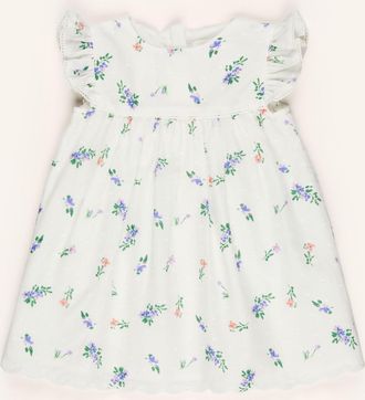 s.Oliver S.Oliver Red Kleid Mit Volants weiss