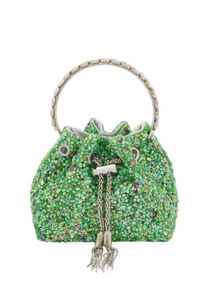 Faina Beuteltasche Beuteltasche Frauen gr&uuml;n mehrfarbig