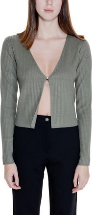 Morgan Damen 242-mirzo Polo-Pullover, kaki, Small