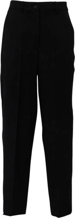 P.A.R.O.S.H. Straight Leg Hose - - Trousers - Damen - Schwarzk - L