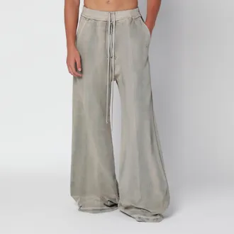 Rick Owens Oversize-Hemd aus mineralgrauem Washed-Denim