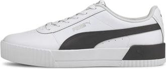 Puma Women Carina L Baskets, Puma White Puma Black Puma Silver, 38.5 EU