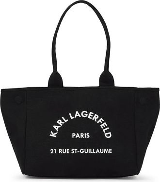 Karl Lagerfeld Shopper - Rue St-Guillaume Wandelbare Tote Bag - Gr. unisize - in Schwarz - für Damen