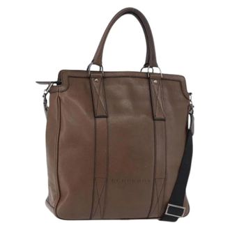 Burberry Sac cabas vintage Pre-owned - Femme - Pre-owned - Brun - Taille: ONE Size