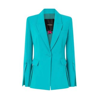 Pinko Pinko, Femme, Vestes, Vert, Taille: 40 FR A32Z V76 Blazer
