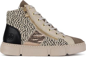 Rieker Schnürschuhe Rieker N5931-62 Beige