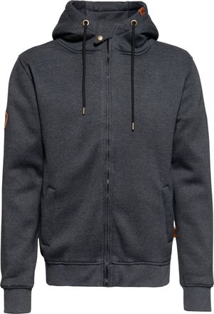 King Kerosin Herren Outdoor Sweatjacke K.K. Adventure Gear grau