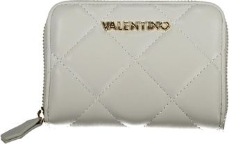 Mario Valentino Femme, Accessoires, Gris, Taille: ONE Size Portefeuille 6 Compartiments