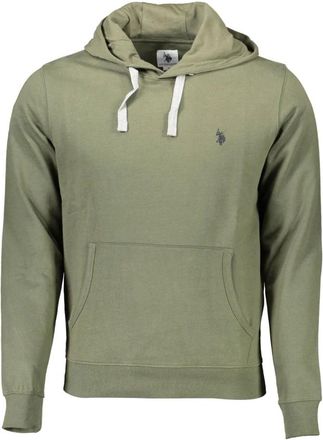 U.S.Polo Association U.s. Polo Assn., Homme, Sweatshirts et sweats &agrave; capuche, Vert, Taille: 2XL Pull en Coton Vert pour Homme avec Capuche