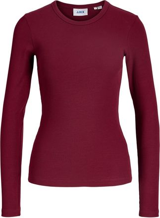 Jack & Jones Jxfreya STR Ls Rib Tee JRS Noos