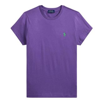 Ralph Lauren Femme, Tops, Violet, Taille: 38 FR T-shirt en coton
