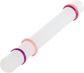 Dr. Oetker 1041 Ausrollstab, Kunststoff, wei&szlig;, 23 x 2,5 x 2,5 cm