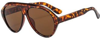 Generic Lunettes De Soleil Unisexe &Agrave; Monture Large For Lext&eacute;rieur, Id&eacute;ales For Les Vacances, Trajets Domicile-travail Et La Conduite(Multi-colored)