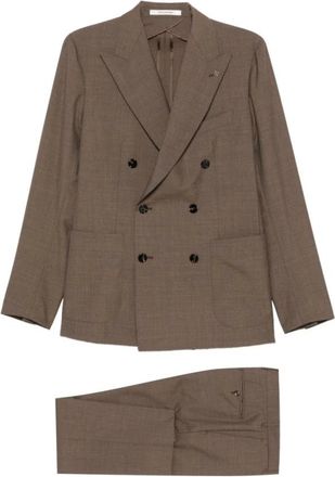 Tagliatore Homme, Costumes, Brun, Taille: L 0205 Midi Dress