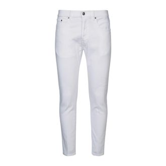 Dondup Homme, Jeans, Blanc, Taille: W34 Bermuda &Eacute;l&eacute;gant