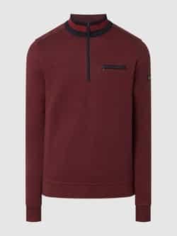 Bugatti Troyer aus Baumwollmischung