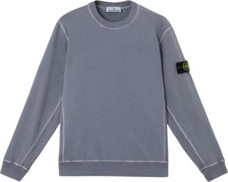 Stone Island Homme, Sweatshirts et sweats &agrave; capuche, Bleu, Taille: L Vintage Crewneck SweaT-shirt