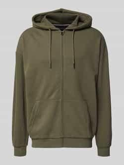 Tommy Hilfiger Relaxed Fit Sweatjacke aus Baumwoll-Mix
