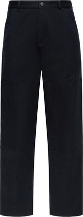 Moncler Pantalon en gabardine de coton
