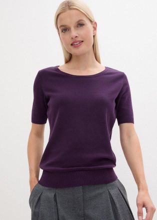 Bonprix Strickpullover Kurzarm Pullover