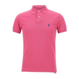Polo Ralph Lauren Peony Polo mit ikonischem Pony-Logo - - Tops - Herren - Rosa - 2XL