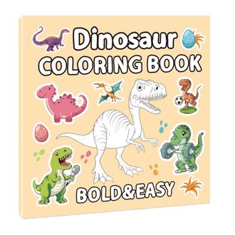 Generico Dinosaurier-Malbücher für Kinder, 40 Seiten, Dinosaurier-Spielzeug, Vorschulspielzeug für Kinder und Erwachsene, für Kinder und Erwachsene, Bildung, U