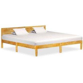 vidaXL Cadre de lit Bois de manguier massif 200 cm