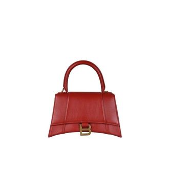 Balenciaga Hourglass Small Handbag - - Bags - Damen - Rot - ONE SIZE