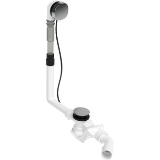 Duravit Ab- und &Uuml;berlaufgarnitur Quadroval, 792200, chrom, - Duravit