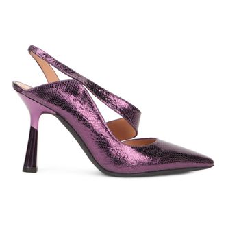 Alberta Ferretti Femme, Chaussures, Violet, Taille: 39 EU Sandale &eacute;l&eacute;gante &agrave; bride arri&egrave;re