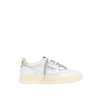 Autry Femme, Chaussures, Blanc, Taille: 37 EU Medalist Low Baskets
