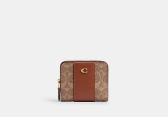 Coach Faltportemonnaie Aus Charakteristischem Colourblock-Canvas