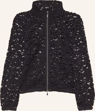 Monari Monari Spitzenjacke schwarz