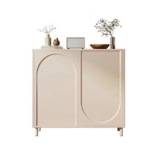 Generic Aufbewahrungsschrank, ger&auml;umiger MDF-Aufbewahrungsschrank, griffloses Design mit Bel&uuml;ftungsl&ouml;chern, geeignet for Caf&eacute;s und Wohnzimmer(90x32x60cm)