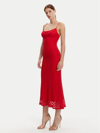 Bardot Bardot Coctailkleid 57998DB1 Rot Regular Fit