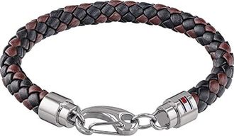 Tommy Hilfiger Jewelry Bracelet en Cuir pour Homme Couleurs Noir et Marron - 2790047