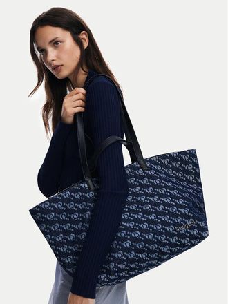 Desigual Handtasche Cahuil 24WAXA21 Dunkelblau