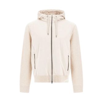Herno Resort Jacke aus reiner Wolle - - Sweatshirts & Hoodies - Herren - Beige - M
