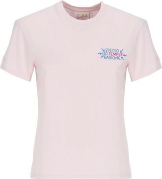 Saint Barth Femme, Tops, Rose, Taille: 36 FR Emilie T-Shirt