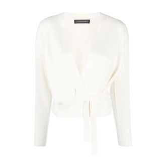 Lorena Antoniazzi Strickjacke - - Knitwear - Damen - Wei&szlig; - XL