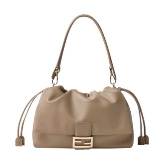 Fendi Baguette Soft Large - - Bags - Damen - Braun - ONE SIZE