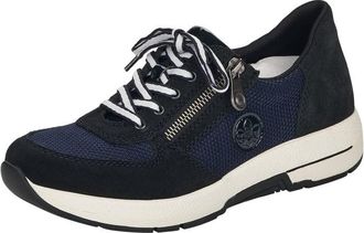 Rieker Damen Sneaker N8451-14 blau Gr. 36