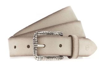 Tamaris Essential Classics TB0003L02 Ceinture pour femme Uni, Vanille fonc&eacute;e, 80 cm