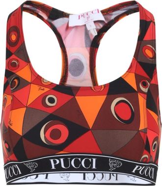 Pucci Femme, Sport, Multicolore, Taille: 38 FR Occhi Print Top
